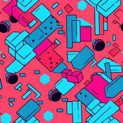 Premium Ai Image Abstract Geometry Wallpaper