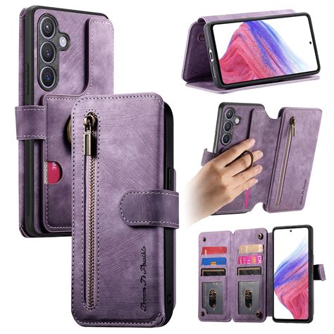 Allytechgroup Case For Samsung Galaxy A53 5g Built In Credit Card Slot