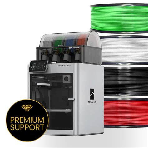 Bambu Lab X1 Carbon Combo 3d Printer 4x 3way Pla Filamenti 3way