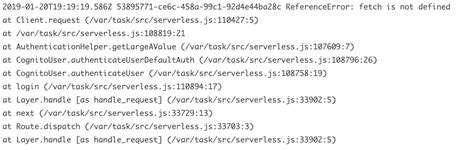 Fix Fetch Is Not Defined Error · Issue 2587 · Aws Amplifyamplify Js