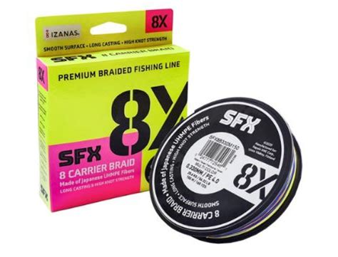 Tresse SFX 8X Multicolor 300M Sufix