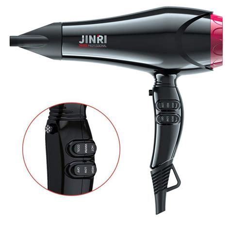 Jinri 1875w Professional Salon Hair Dryer For Faster Drying Negative