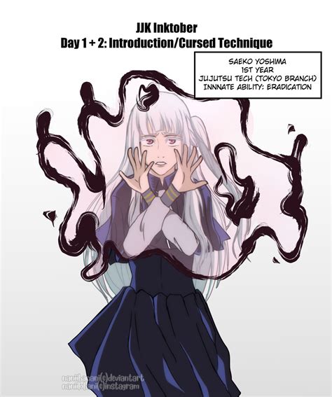 Jjk Day 1 And 2 Introduction And Ability By Naniibanani On Deviantart