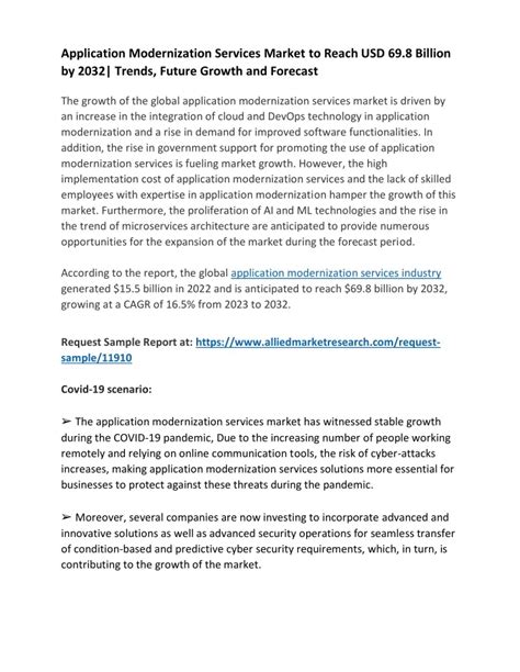 Ppt Application Modernization Services Market Powerpoint Presentation Id 12433141