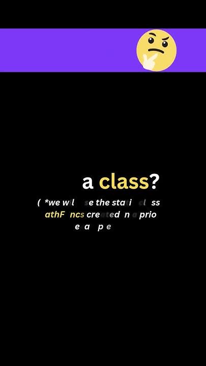 How Do You Call Static Methods That Are In Their Own Class Quick