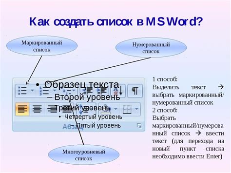 Типы документа Ms Word
