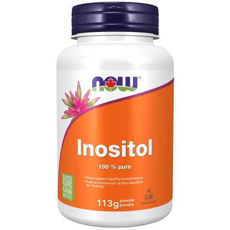 Inositol Powder Now Foods Canada