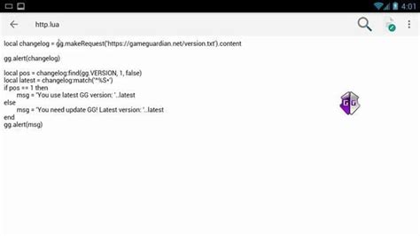 Sample Script With API Call MakeRequest GameGuardian Video
