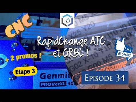 Rapidchange Add On And Grbl Macrosfree D File For D Printing And Cnc Machining Laser