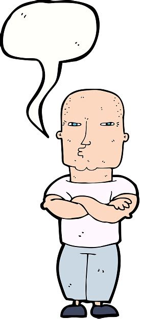 말풍선이 있는 질긴 Guy 말풍선을 기포에 대한 스톡 벡터 아트 및 기타 이미지 기포 낙서 드로잉 남자 Istock