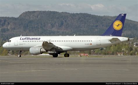 Aircraft Photo Of D Aipa Airbus A320 211 Lufthansa 767387
