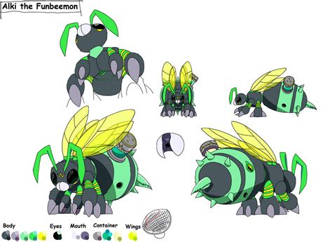 Alki The Funbeemon By Tatapawelyt On Deviantart