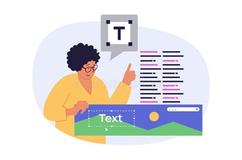 Design Development Concept In Modern Flat Design For Web Woman