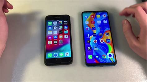 Huawei P30 Lite Vs IPhone 7 YouTube