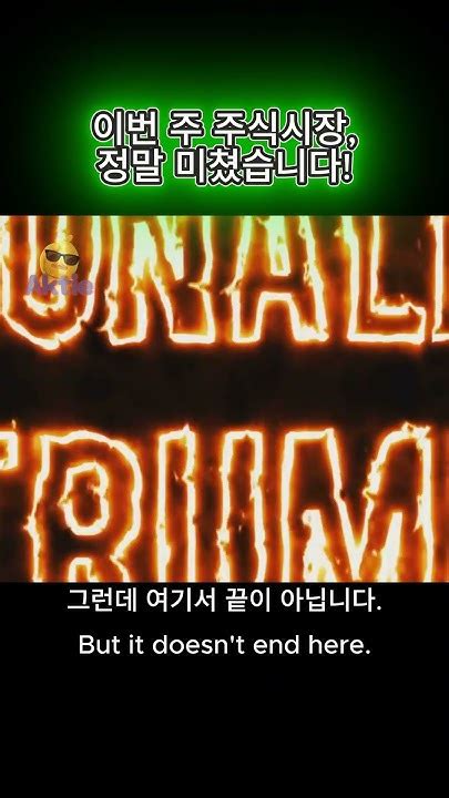 이번 주 주식시장 정말 미쳤습니다 투자 주식 경제 증권 금융 미국증시 테슬라 엔비디아 Ai투자 버핏전략 반도체etf 배당주투자 트럼프정책 애플