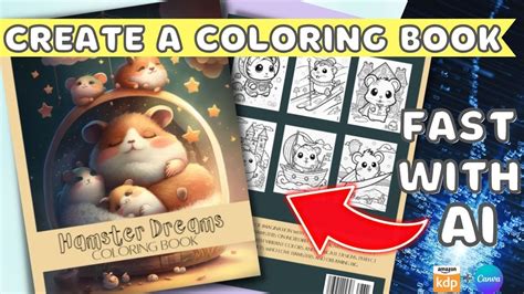 How To Make A Coloring Book FAST With AI Amazon KDP Tutorial With
