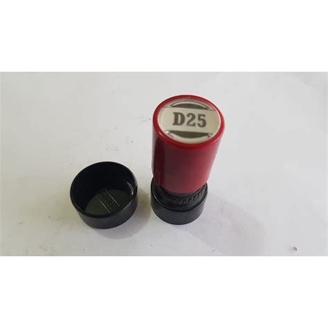 Jual GAGANG STEMPEL WARNA BULAT SIZE D25 Mm Shopee Indonesia