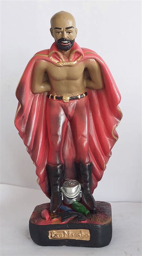 Exu Marabô Imagem do Exu Marabo Escultura cm Elo