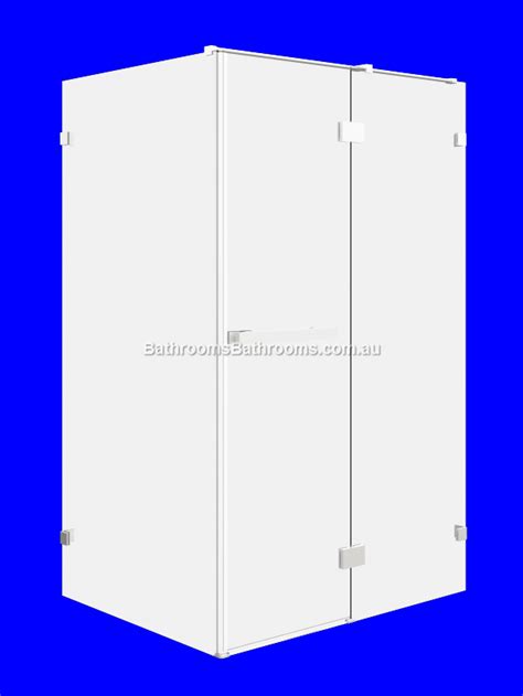 Marbletrend Return Panel 1000mm Barossa Pure Pivot Shower Screen Set