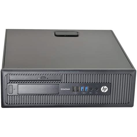 Customer Reviews HP Refurbished EliteDesk Desktop Intel Core I GB Memory GB SSD G SFF