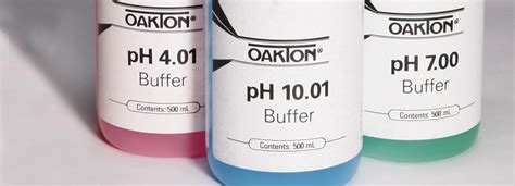 Oakton Ph Buffer Solutions From Cole Parmer