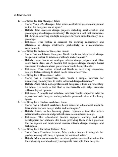 2 User Stories Pdf Information Technology Human Communication