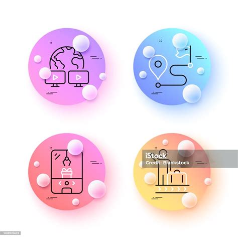 화상 회의 수하물 벨트 및 크레인 발톱 기계 최소 라인 아이콘 웹 응용 프로그램의 경우 인쇄 벡터 갈고리 발톱에 대한 스톡 벡터 아트 및 기타 이미지 Istock