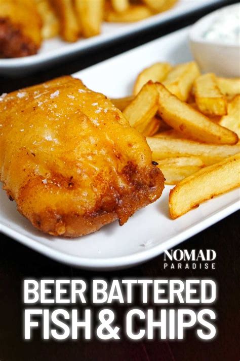 Crispy Beer Battered Fish And Chips Recipe Yemek Tarifi