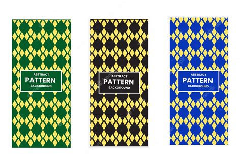 Premium Vector Geometric Abstract Seamless Pattern Background Design