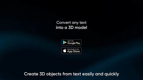 Text To 3d Model
