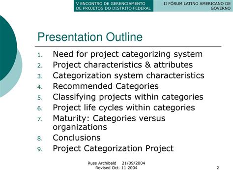 Ppt A Global System For Categorizing Projects Powerpoint Presentation