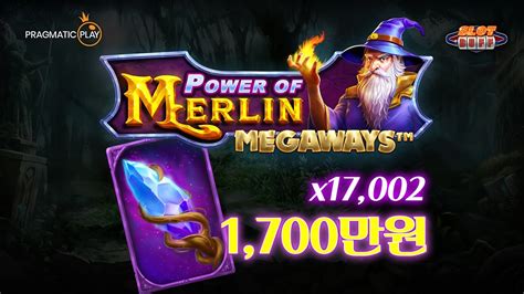 슬롯 슬롯버프 프라그마틱 파워 오브 멀린 메가웨이즈 17002배 메가윈 Pragmatic Play Power Of Merlin Megaways Youtube