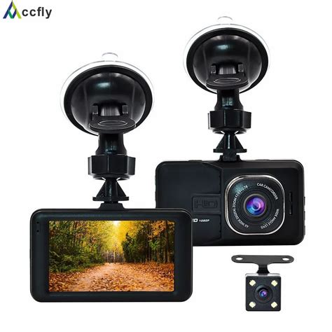 Accfly Car Dash Cam Camera Dashcam DVR Front And Rear Camera Registrar