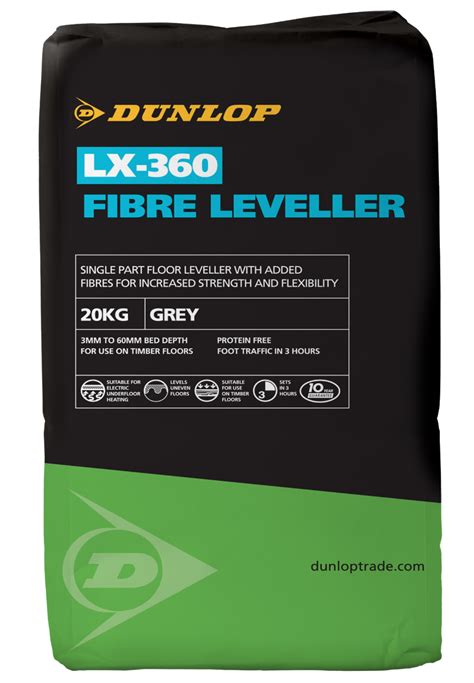 Deep Fill Self Levelling Compound Dunlop Lx 360 Fibre Leveller