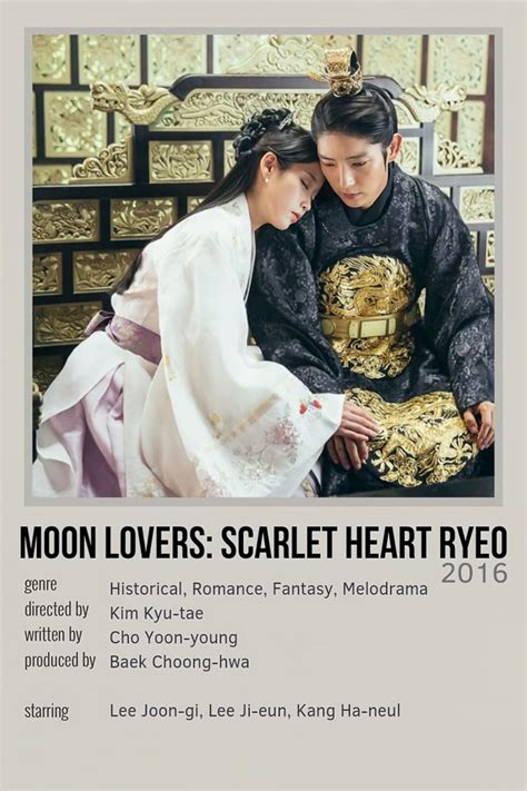 Moon Lovers Scarlet Heart Ryeo Kdrama Korean Drama Series Chinese