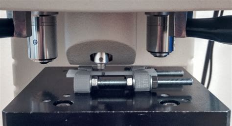 A Grip Adjusted To Sem Slot B Sample With Holes Made After