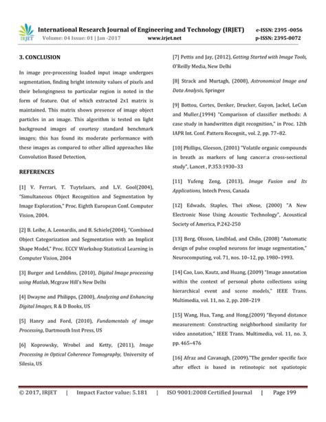 Irjet Survey Of Image Object Recognition Techniques Pdf Databases Computer Software And