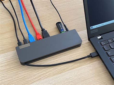 Lenovo Usb C Mini Dock Dokov N Na Cesty Recenze Lenovo Blog Cz