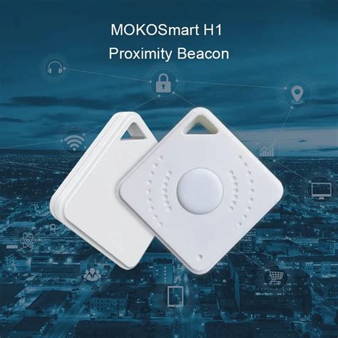 Bluetooth Push Button Programmable Beacon H For SOS