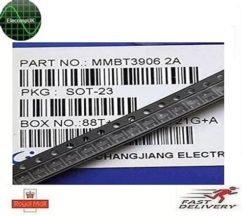 Sot 23 Mmbt3904 Smd Smt Transistor Npn Transistor 1 100 Pcs Fast