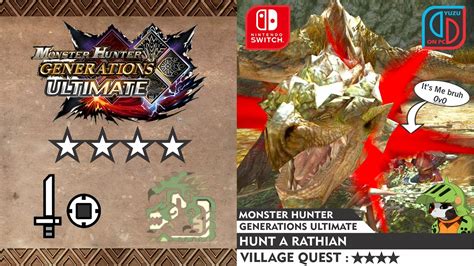 Mhgu Mhxx Rathian Vs Sns [striker] Youtube