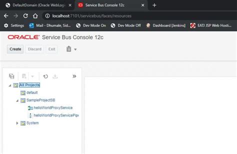 Creating A Simple Oracle Service Bus Project Using Weblogic Service Bus