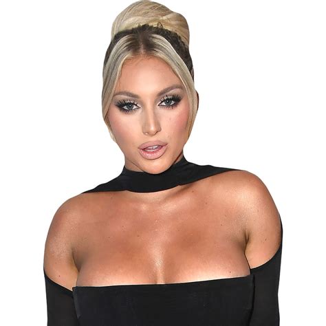 Kayley Gunner Black Dress Half Body Buddy Celebrity Cutouts