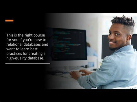 relational database design course preview essential sql
