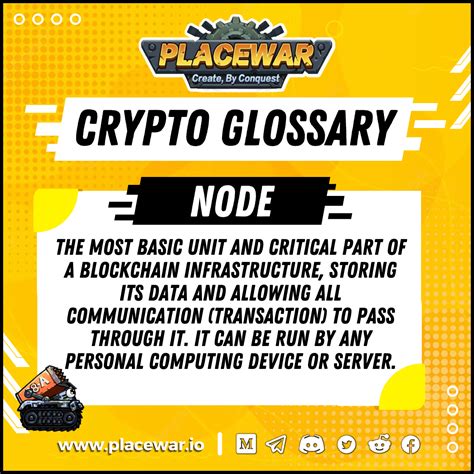 🌐 Did You Know A Node Is Simply A Computer That Connects To The