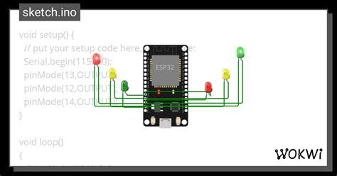 Ex3 Wokwi Esp32 Stm32 Arduino Simulator