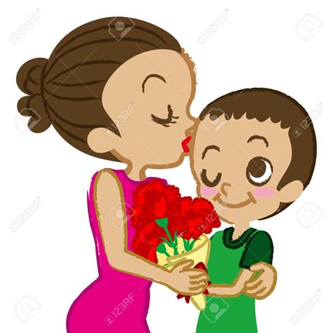 Mother Kiss Clipart Free Cliparts Download Images On Clipground