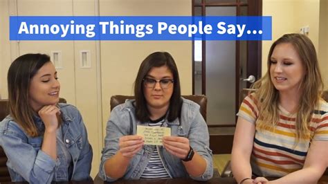 Reacting To Annoying Things People Say About Type 1 Diabetes Youtube