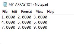 How To Save A D Array Variable Outside ZEMAX Macro Zemax Community