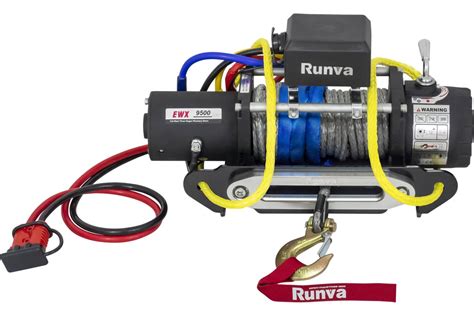Переносная лебедка с квадратом для фаркопа РИФ 9500SR EWX9500SR-KIT3 ...